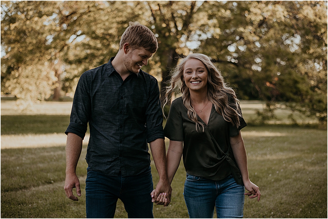 Indiana Engagement Session | Hannah + Austin - Kim Kaye Photography