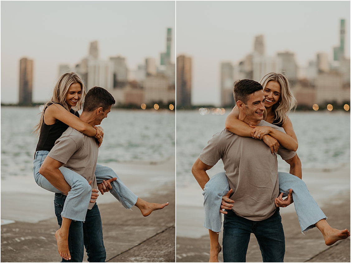 Chicago Engagement Session | Kelsey + Danny