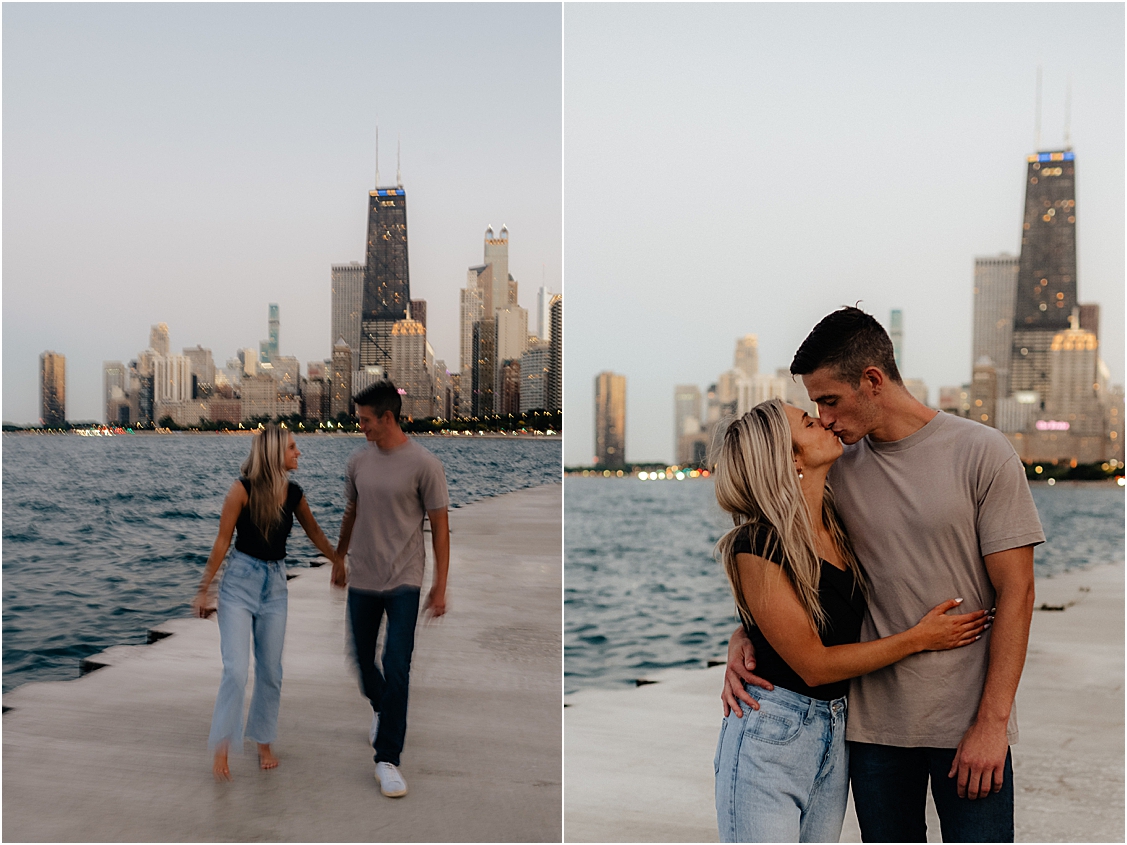 Chicago Engagement Session | Kelsey + Danny
