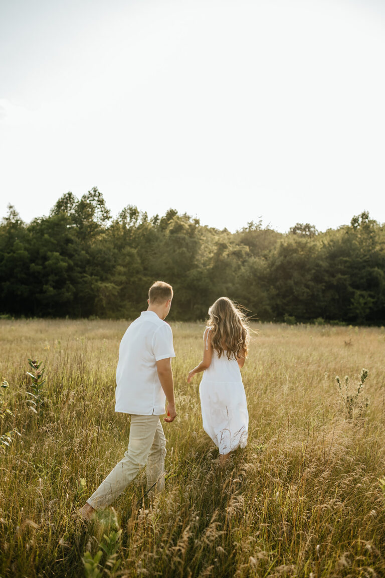 Metea Park Engagement Photos in Indiana - Kim Kaye Photography
