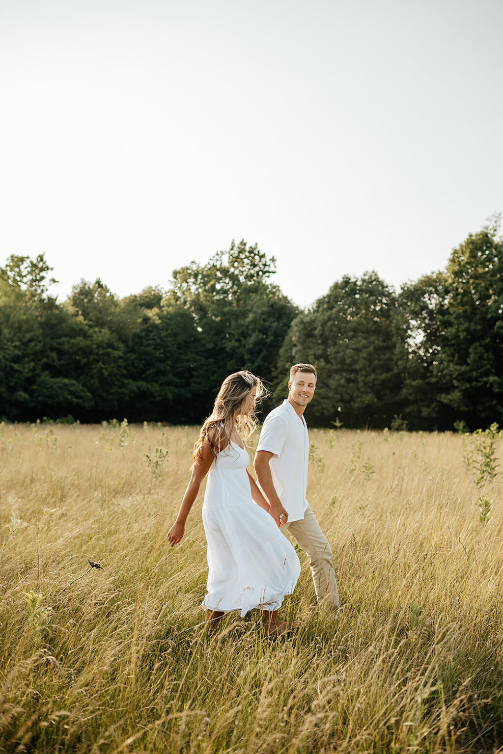 Metea Park Engagement Photos in Indiana - Kim Kaye Photography