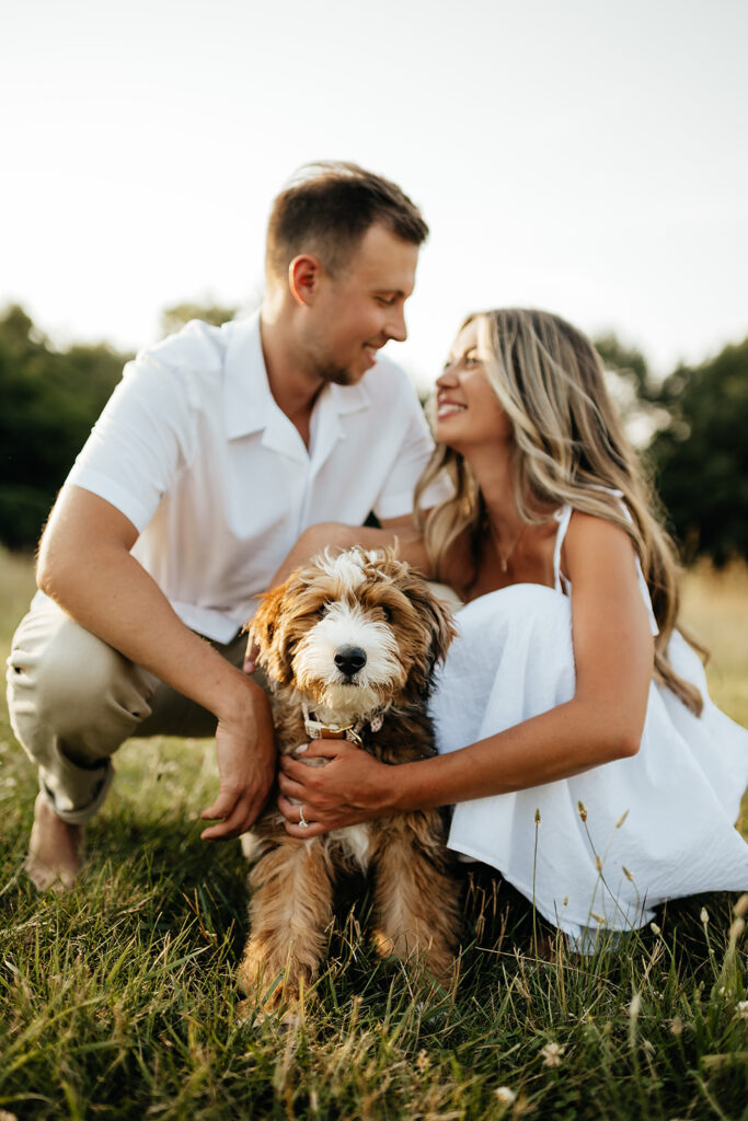 Metea Park Engagement Photos in Indiana - Kim Kaye Photography