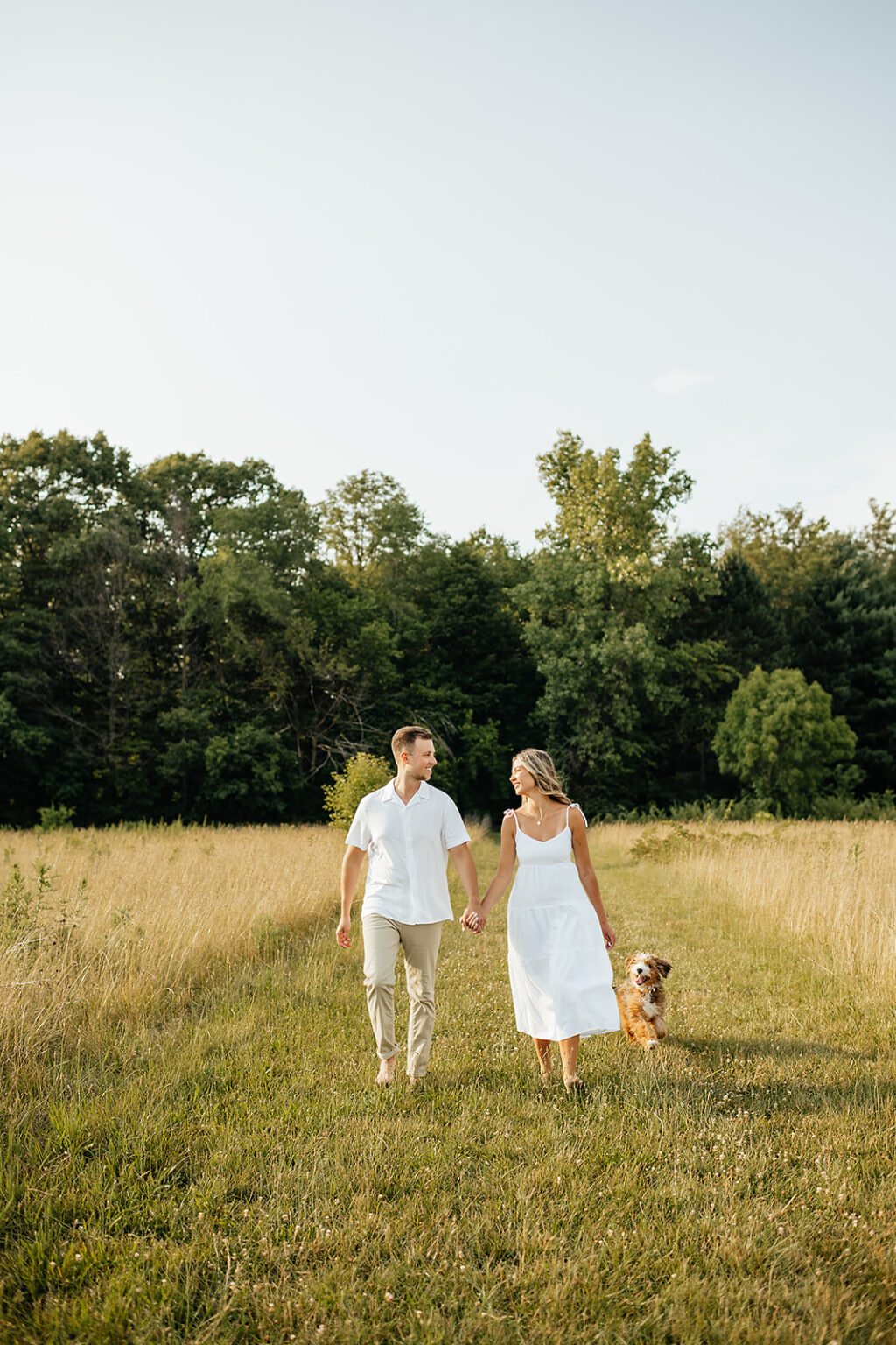 Metea Park Engagement Photos in Indiana - Kim Kaye Photography