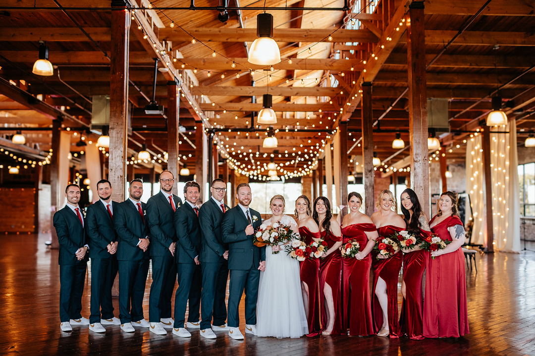 Downtown Indianapolis Wedding at the Biltwell Event Center