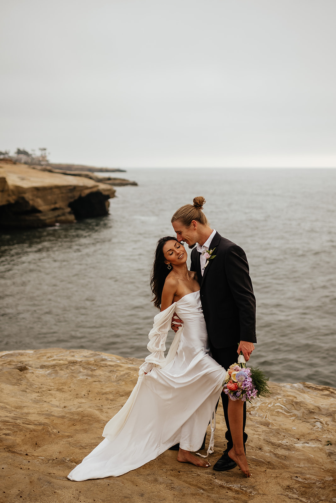 Epic San Diego Elopement on Sunset Cliffs - Kim Kaye Photography
