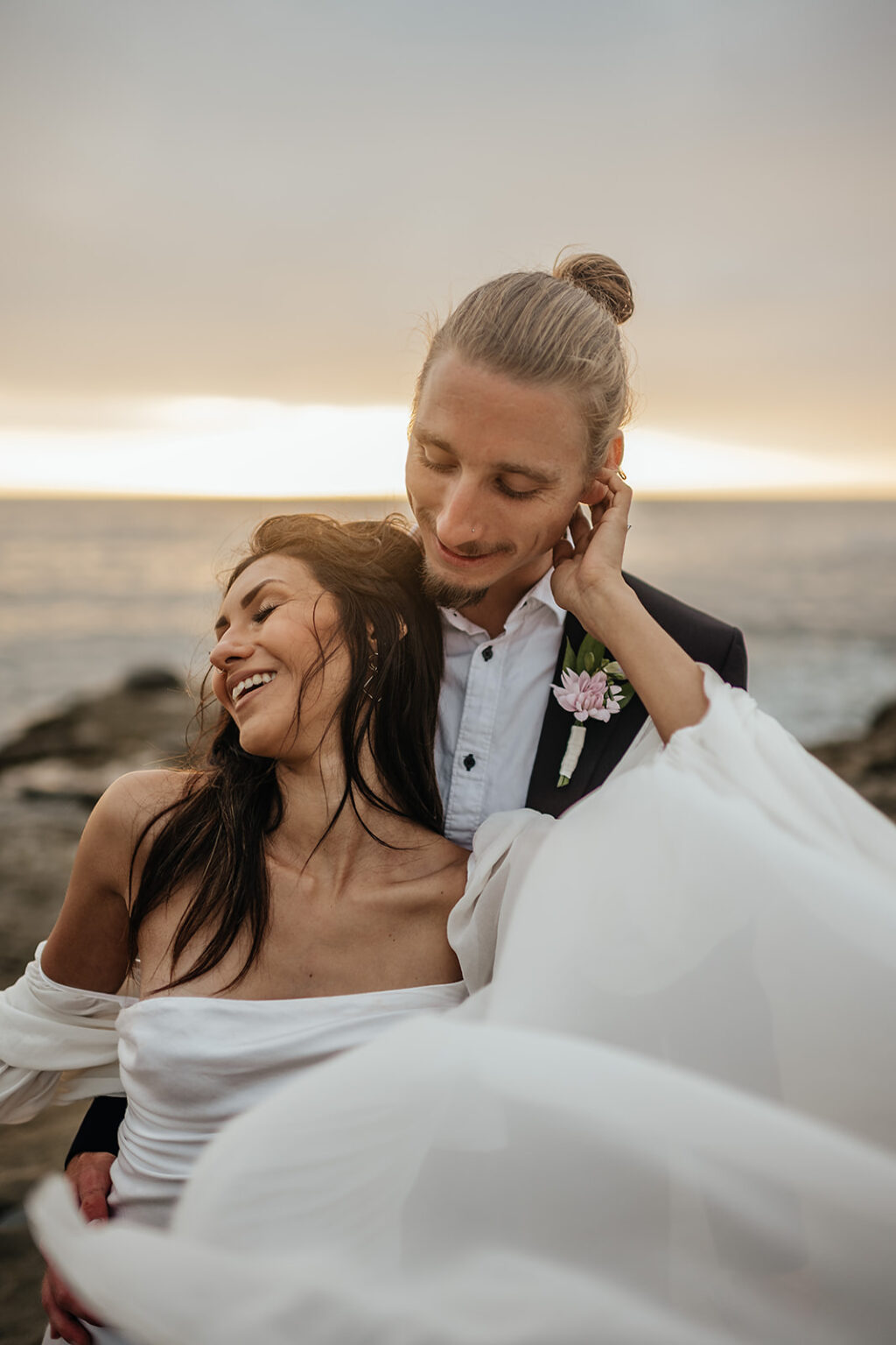 Epic San Diego Elopement on Sunset Cliffs - Kim Kaye Photography