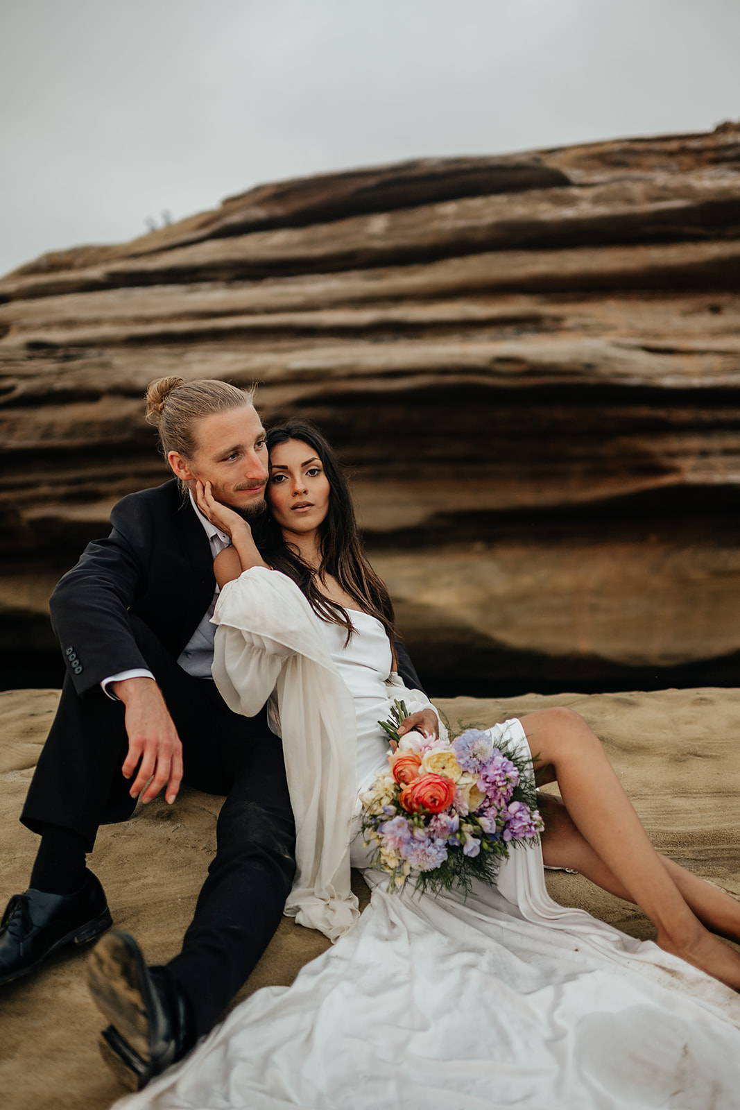Epic San Diego Elopement on Sunset Cliffs - Kim Kaye Photography